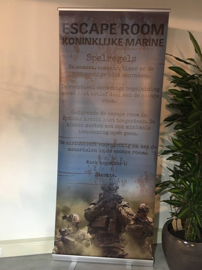 Marine escape room - Gamificationers